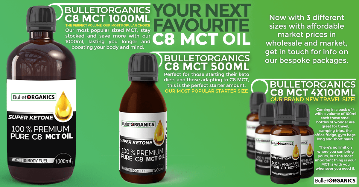 Pure C8 MCT Oil at its best - Organic MCT